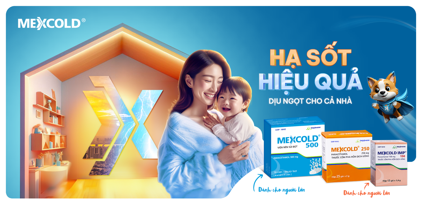 Hạ sốt cho cả nhà - Mexcold